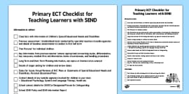 End of Day Checklist Primary Classroom (teacher made)