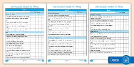 Stage 8 Numeracy Individual Assessment Checklist