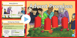 FREE! - KS1 Advent PowerPoint - Classroom Resource - Twinkl