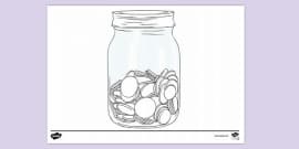 FREE! - Pound Coin Colouring Sheet (teacher made) - Twinkl