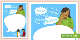 Say No to Bullying Poster | Anti-Bullying Week - Twinkl