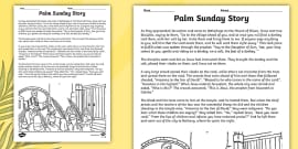 Palm Sunday PowerPoint (teacher made) - Twinkl