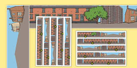 FREE! - House Front Page Border | Page Borders | Twinkl Resources