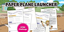 STEAM Paper Plane Challenge | Paper Aeroplane Experiment