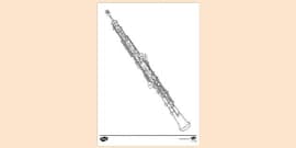 Recorder Colouring Sheet | Colouring Sheets | Twinkl