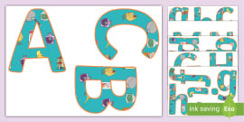 Blooming Marvellous - display lettering (teacher made)