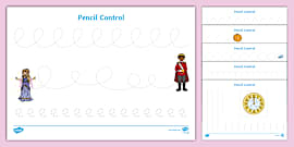 Cinderella Writing Paper - Full Page Borders - Twinkl