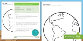Earth Day Word Mat | Kindergarten | Earth Day | Twinkl USA