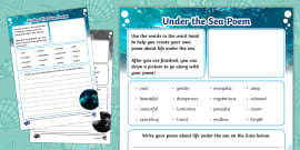 Under the Sea Poem - The Ocean Home (teacher made) - Twinkl
