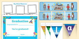 EYFS Graduation Pack (teacher made) - Twinkl
