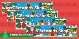 Christmas Stamps for Role Play | Teaching Resources - Twinkl