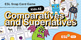 ESL Comparative Picture Posters - ESL Resources - Twinkl