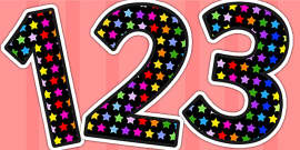 👉 Star-Themed Display Lettering (teacher made)