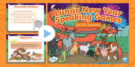 ESL Lunar New Year Beginner Reading Comprehension | ESL