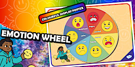 Printable Feelings Wheel | Emotions Craft Activity