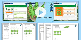 👉 3 Times Table Maths Mastery Mat (teacher made)