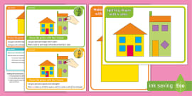 👉 Shapes with 4 Sides Cut-Outs (teacher made) - Twinkl