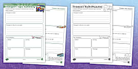Grade 4 Learning Summary Template (teacher made) - Twinkl