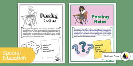 Homework Social Story Poster for Middle School - Twinkl