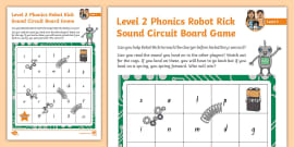 Twinkl Phonics Level 2 Sound and Sight Word Mat - Twinkl