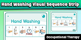 Washing Hands Visual Routine Flapbook