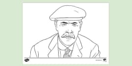 Captain James Cook Colouring | Colouring Sheets - Twinkl