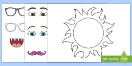 Summer Cut And Paste Patterns | Twinkl USA Resources
