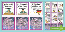 ESL New Year Lesson | ESL New Year Conversation Cards