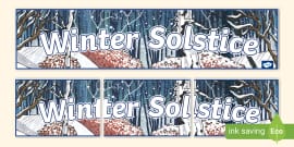 Winter Solstice Fact File and Quiz - KS2 - Twinkl