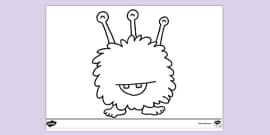Monster Tracing Activity (teacher made) - Twinkl
