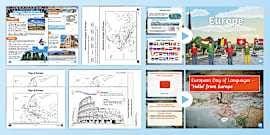 Europe Geography for Kids - HASS - Primary Resources