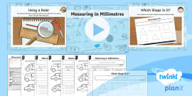 👉 Y3 Adding Lengths PlanIt Maths Lesson 5 (teacher made)