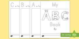 A-Z Alphabet Letters: Worksheet and Activity Pack - ELA