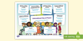 FREE! - Peace Day Poem Activity - International Day of Peace