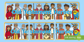 Vacation Bible School Old Testament Heroes Collaborative Art