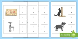 CVC Words Peg Charts Activity (teacher made) - Twinkl