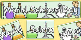 Science Title Display Lettering - display, lettering, science