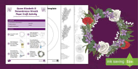 FREE! - Portrait of the Queen Activity KS1,Queen Portrait