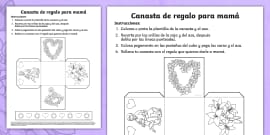 Día de las Madres - Manualidad de ramo - Twinkl