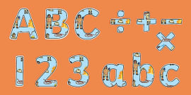 Addition Lettering (teacher made) - Twinkl