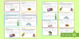 Number Bonds Challenge Worksheets | Maths Resources | Twinkl