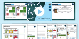 👉 Y3 DIM: Step 12 Subtract Two Numbers (no exchange