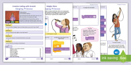 Scratch Interface Worksheet | Twinkl Computing - Twinkl