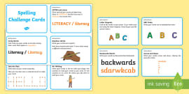 Year 2 Spelling Activities 5 (teacher made)