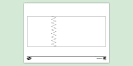 UAE Flag Template Page (teacher made) - Twinkl