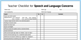 SEN Observation Checklist Pack (teacher made)