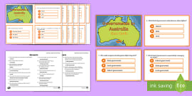 Australia's System of Law and Government Activity Pack