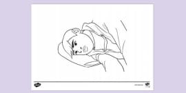 First Aid Head Injury Colouring | Colouring Sheets