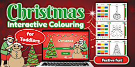 Christmas Interactive Colouring