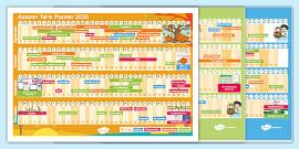 Fantasy Themed Display Calendar (teacher made)